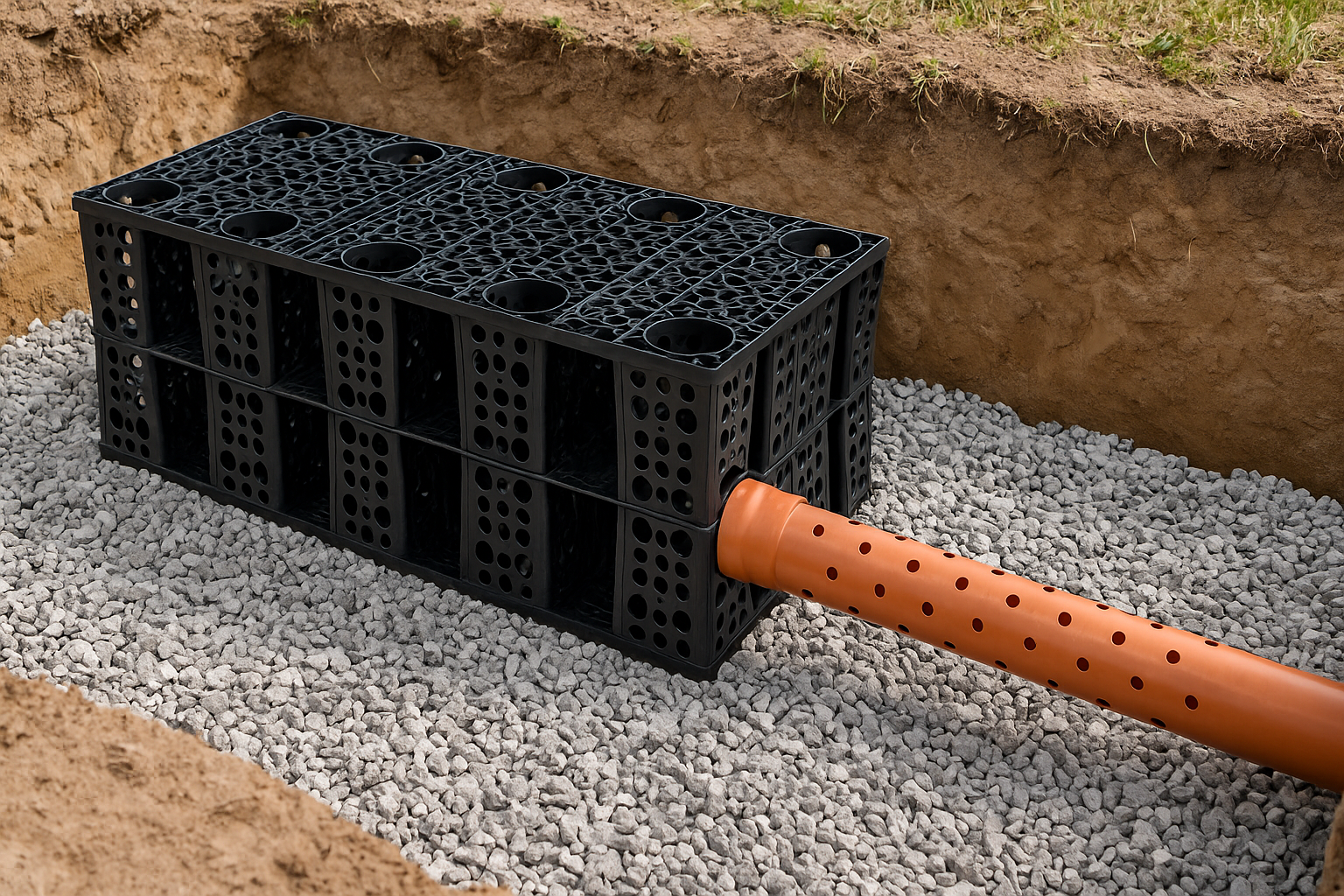 Rigolen / Versickerung